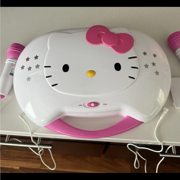 Sanrio | Portable Audio & Video | Hello Kitty Pink Cd Player Karaoke ...